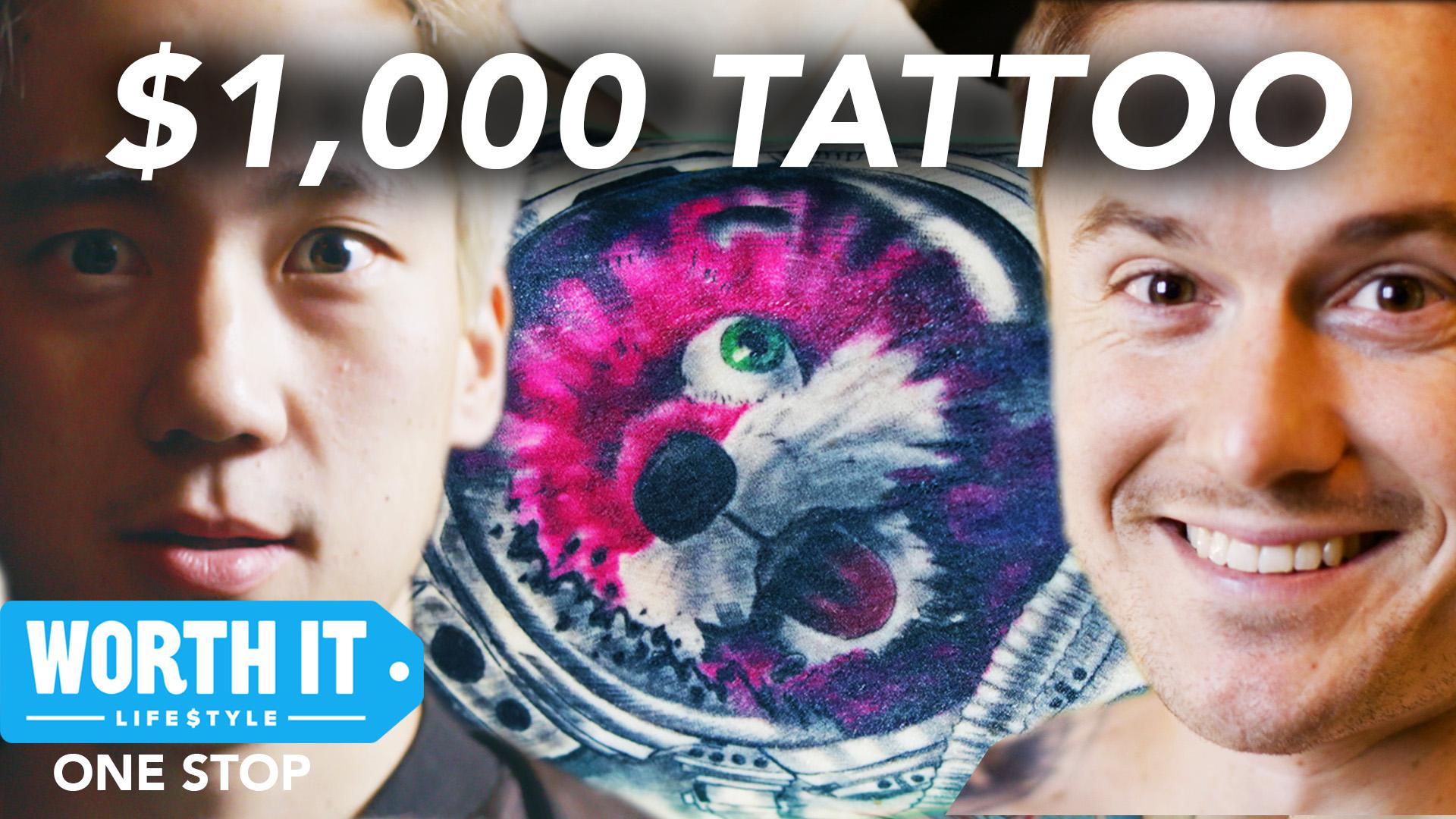 $1,000 Tattoo - Worth It Tattoos • Part 2