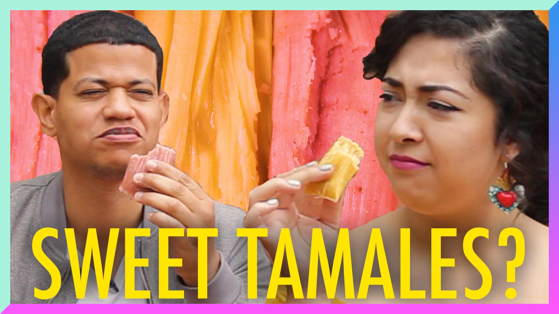 Latinos Try Tamales De Dulce