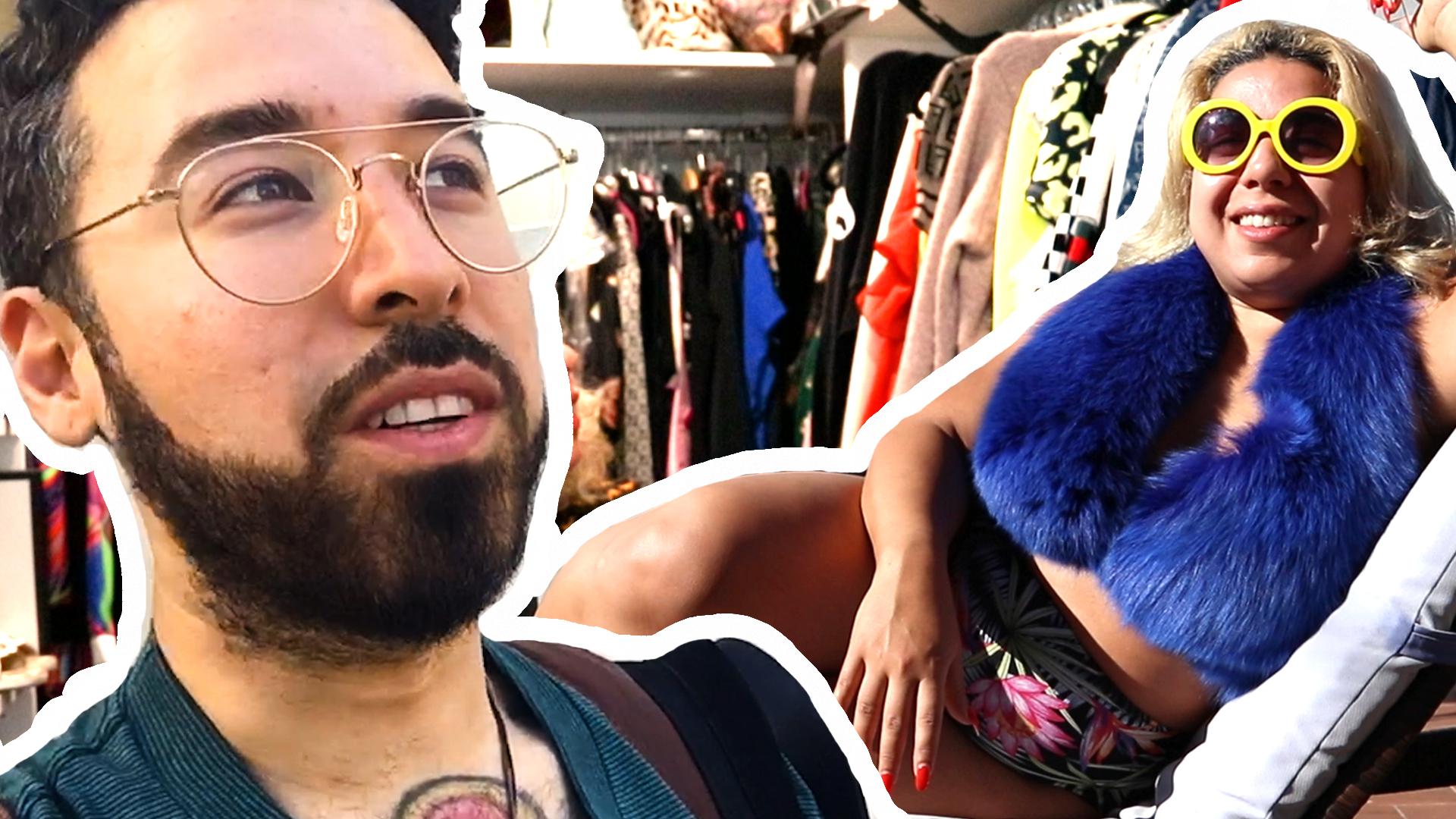 Curly and Friend: Meet Egyptian Peruvian Valley Royalty Jen Awad