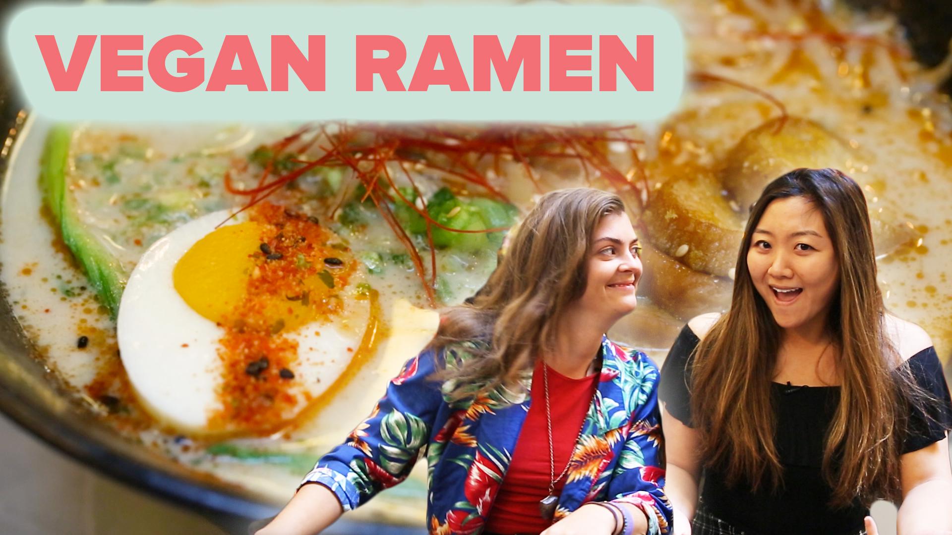 VEGAN Ramen Taste Test - Vegan Vs. Carnivore