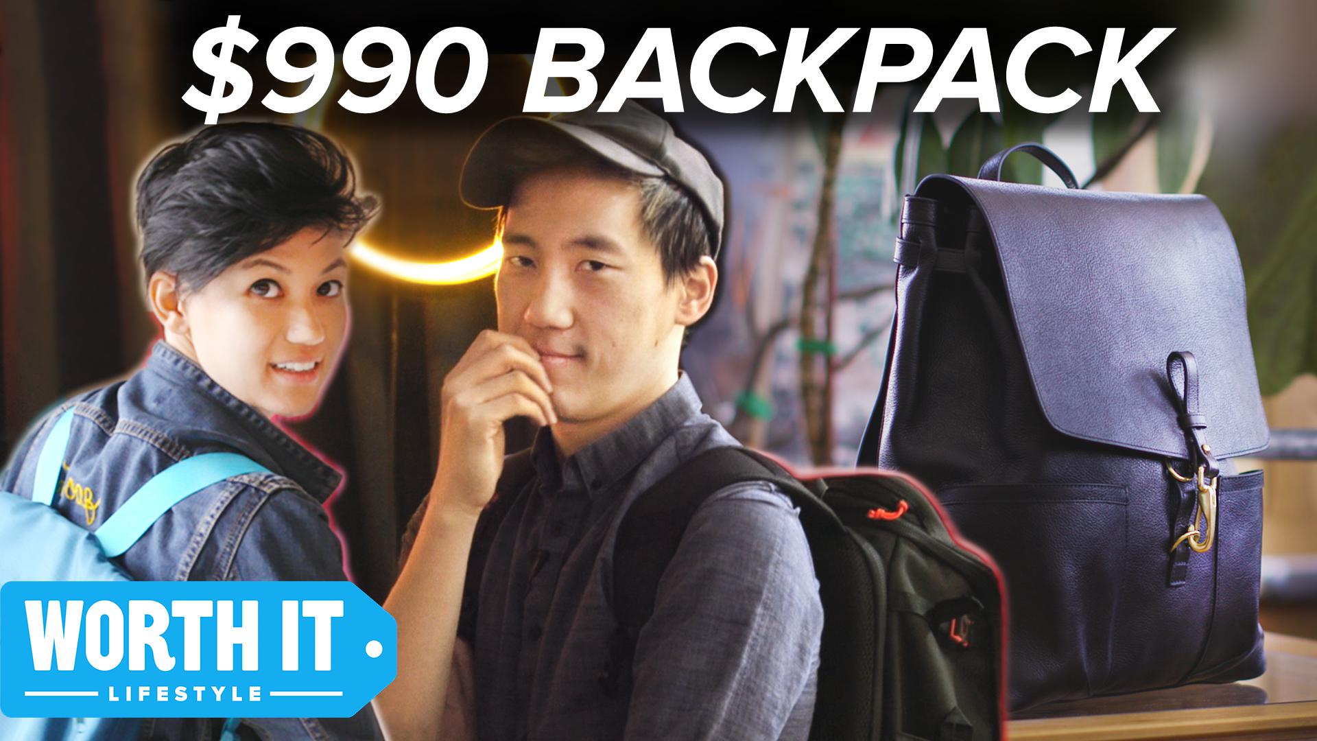 $36 Backpack Vs. $990 Backpack