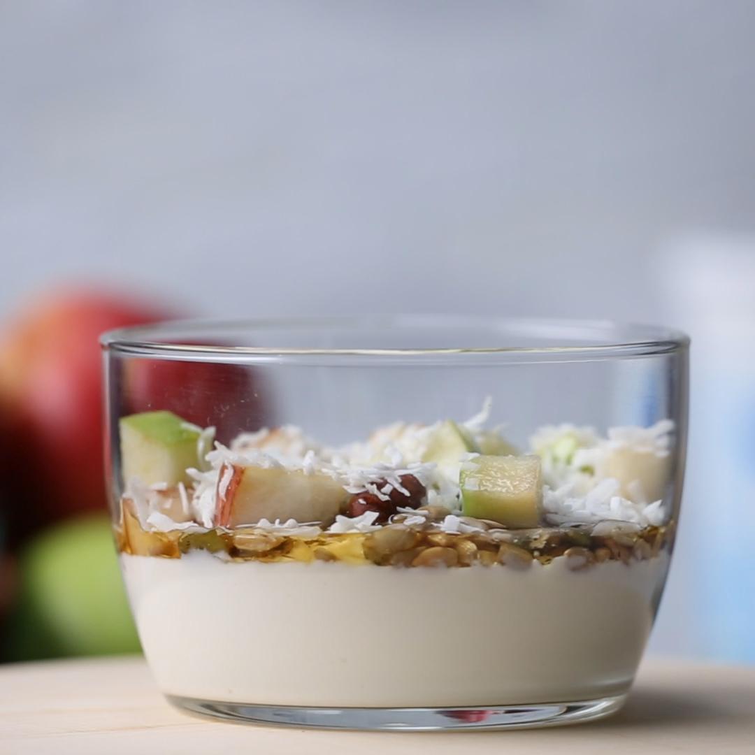 Parfait: Nut Attack Recipe by Tasty