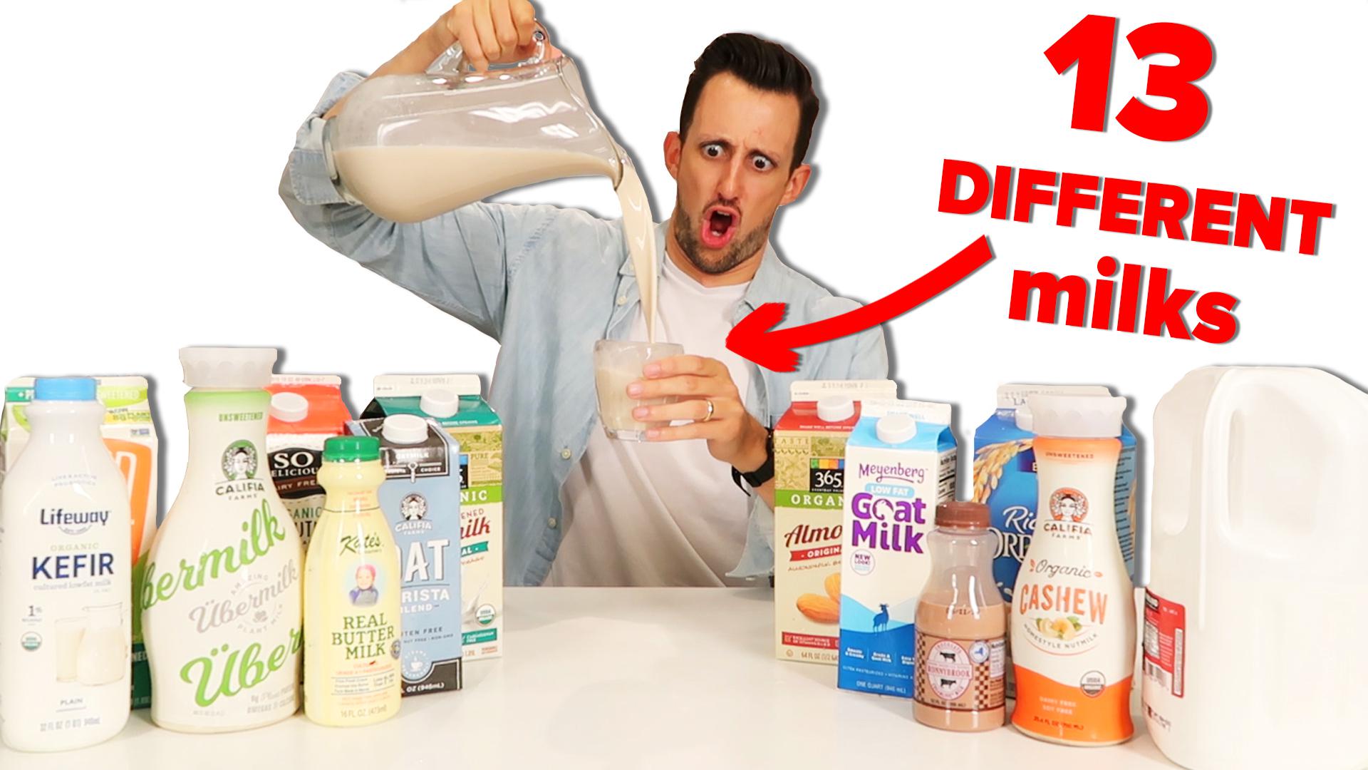 I Combined Every Type Of Milk I Could Find