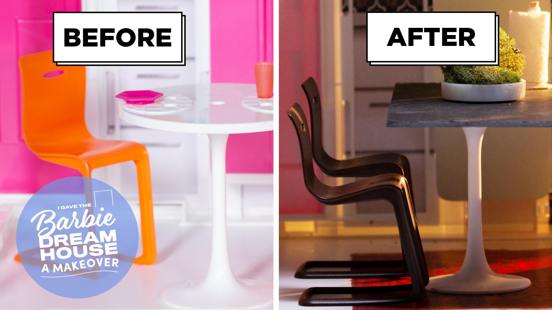 I Gave The Barbie DreamHouse A Kitchen Makeover