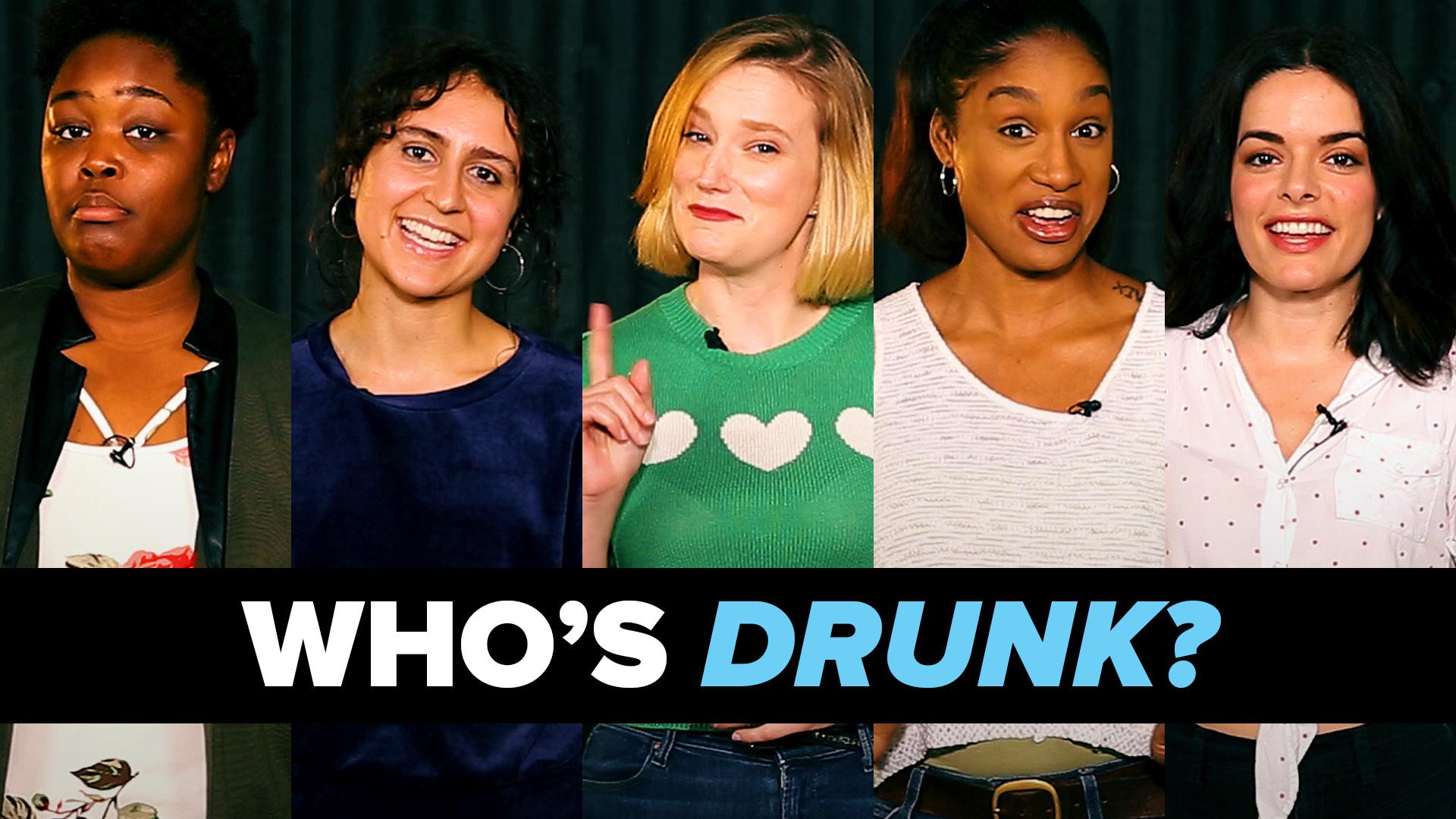 Which of These People Is Secretly Drunk?