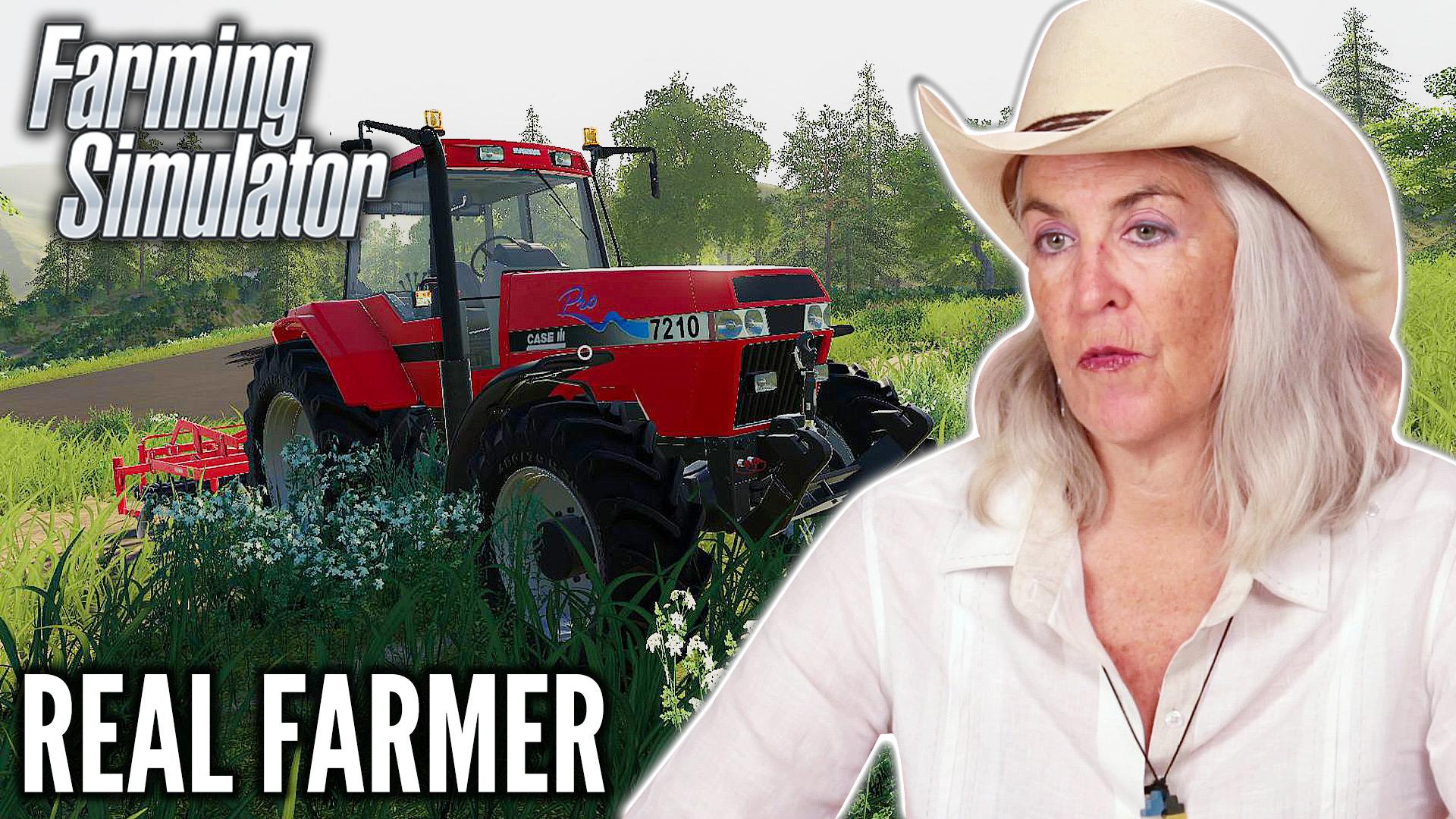 Real Farmer Plays Farming Simulator