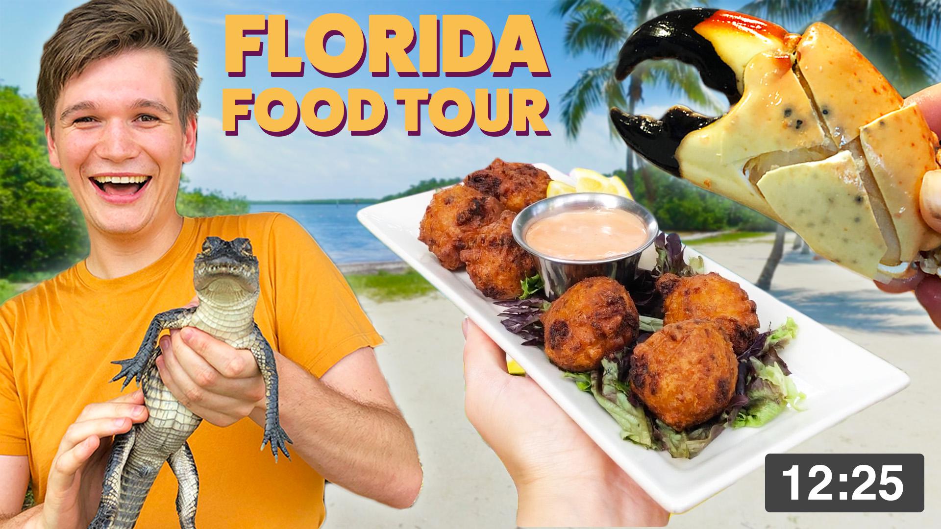 The Ultimate Florida Food Tour: Stone Crabs, Gator Bites, Cuban Burger ...
