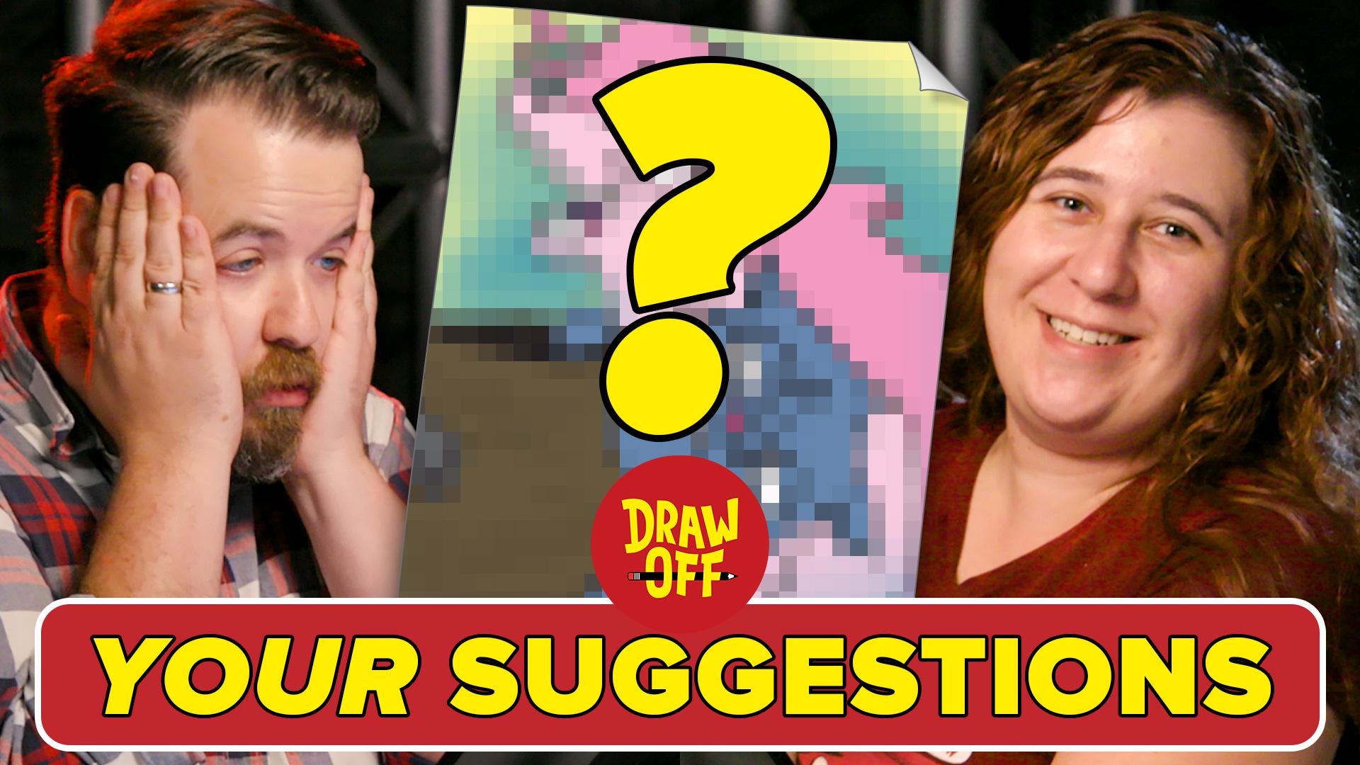 Animator Vs. Cartoonist Draw Viewer Suggestions