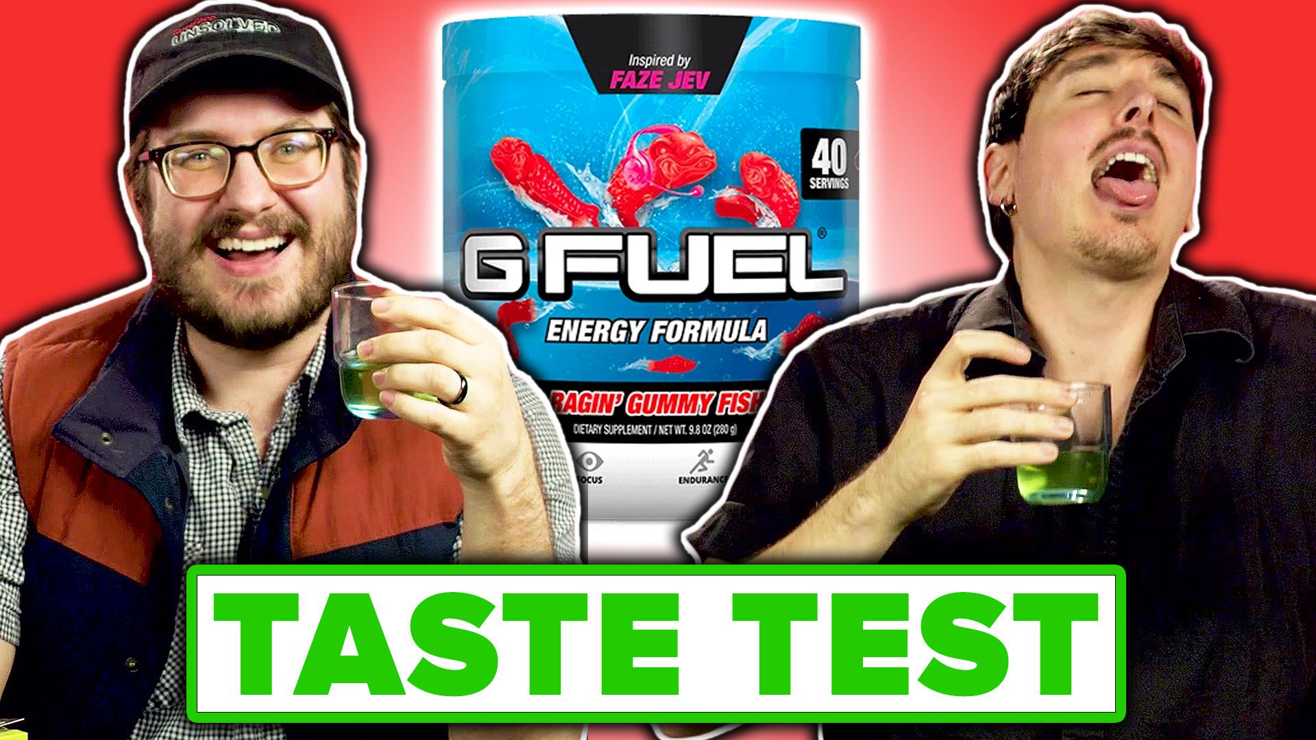 Gamers Try Gamer Energy Drinks For The First Time