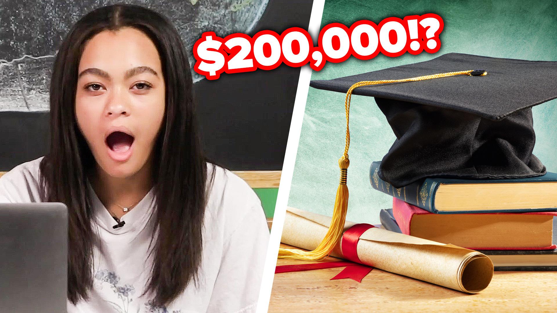 Teens Guess The Cost Of College Around The World