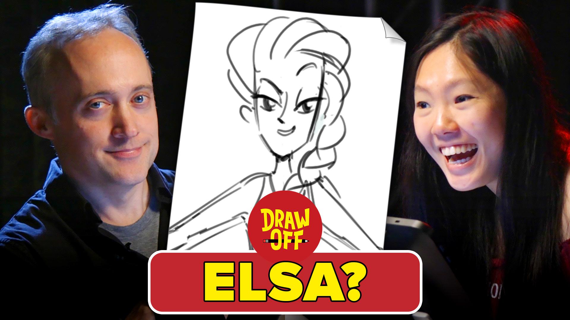 Animators & Cartoonists Draw Disney Princesses From Memory • Draw-Off