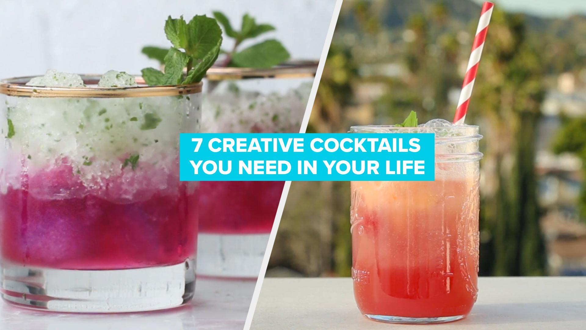 7 Creative Cocktails You Need In Your Life