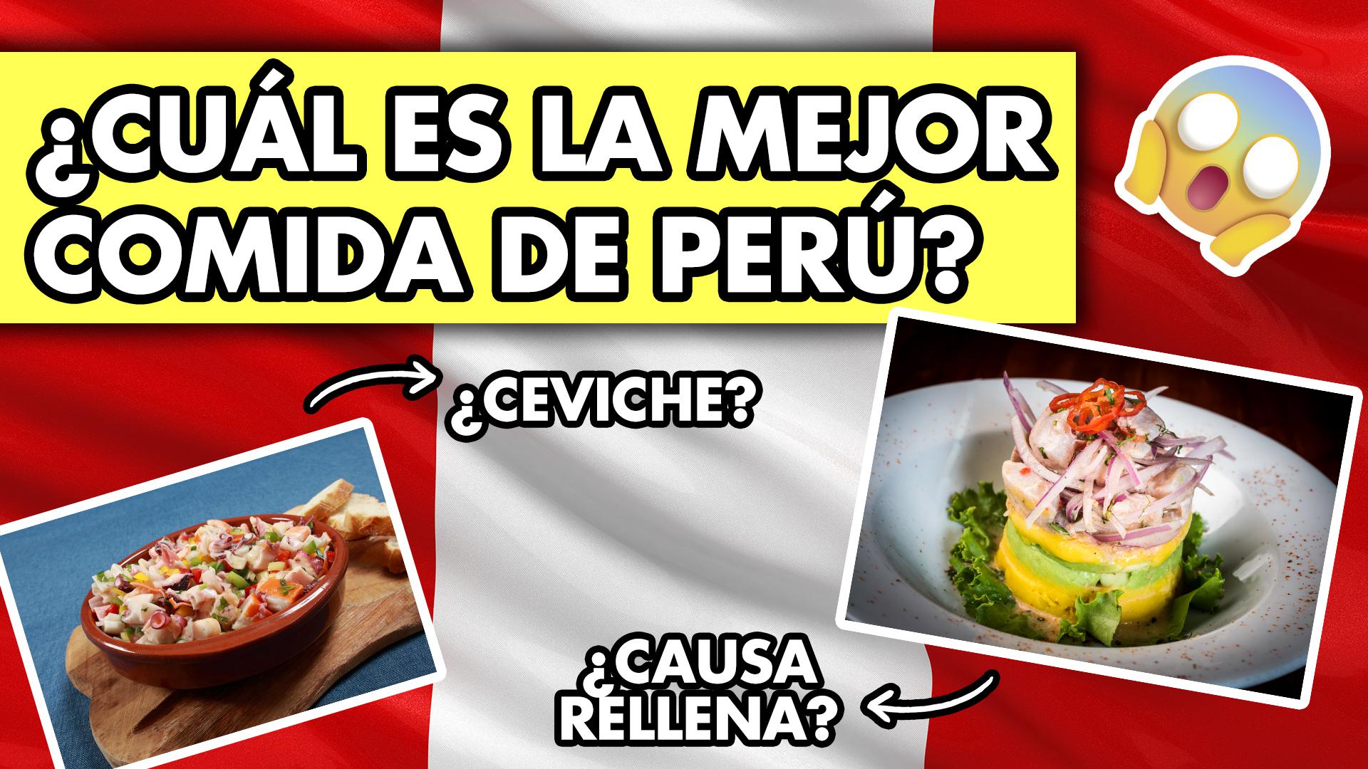 Peruanos deciden cuál es la comida comida de Perú