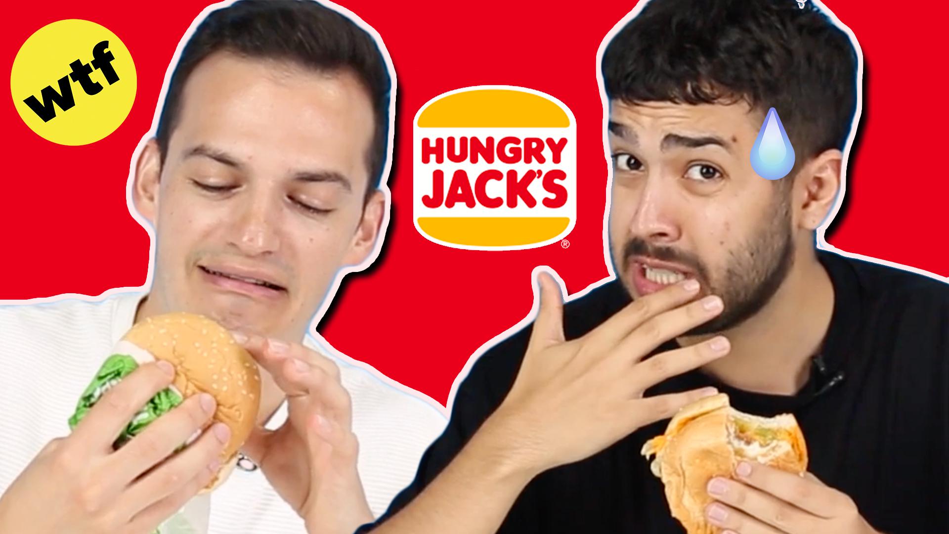 Aussies Try Each Other's Hungry Jack's Order