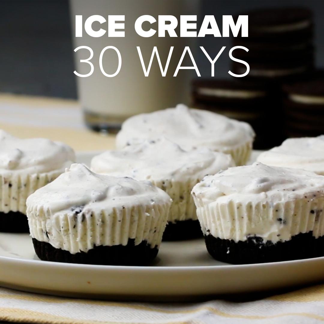 30 Ways To Eat Ice Cream | Recipes