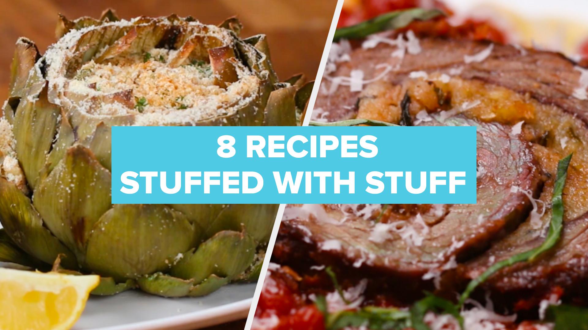 8 Recipes Stuffed With Stuff
