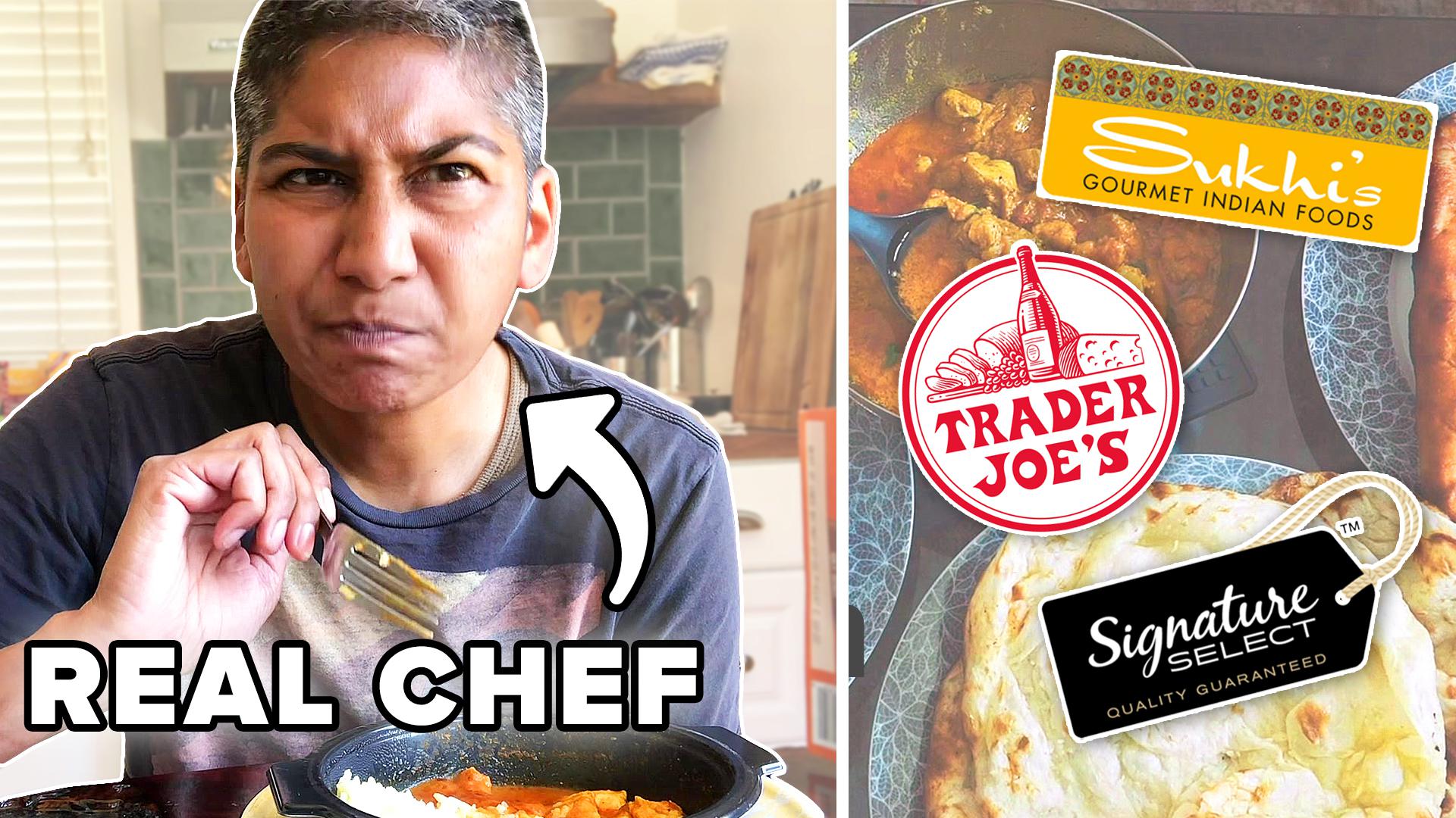 Indian Chef Reviews Frozen Indian Food