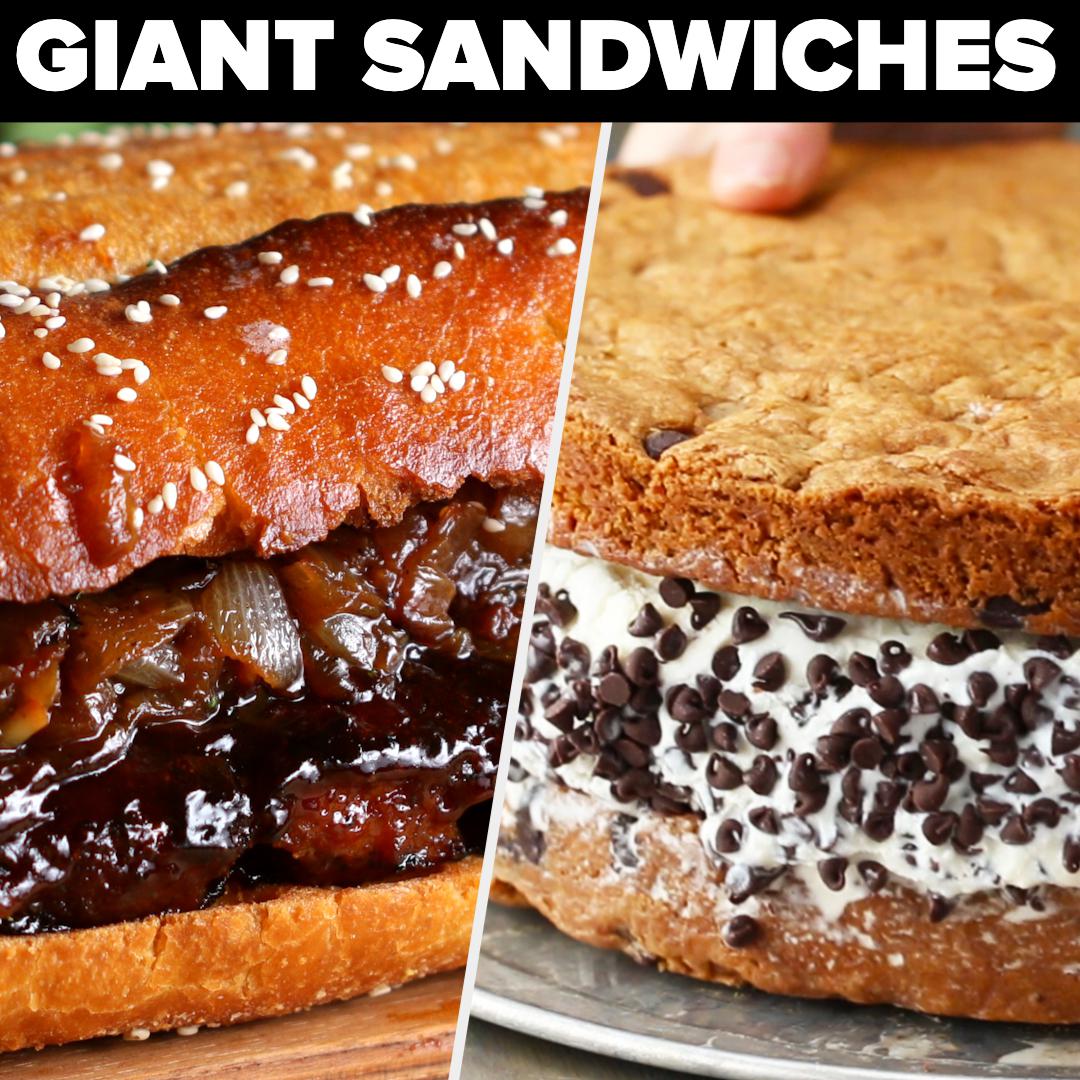Giant Sandwiches To Fulfil Giant Hunger | Recipes