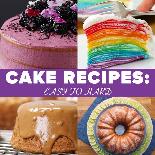Cake Recipes: Easy To Hard