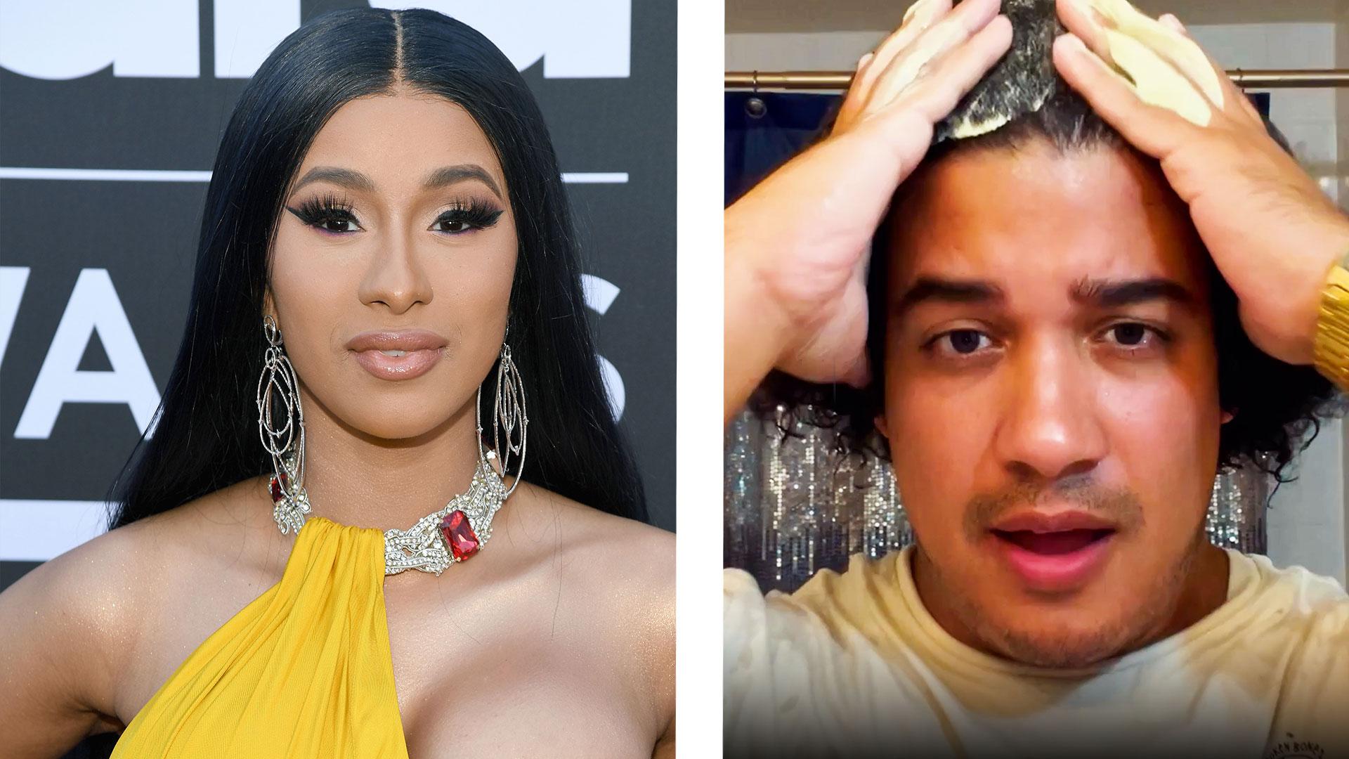 I Tried Cardi B's Hair Mask
