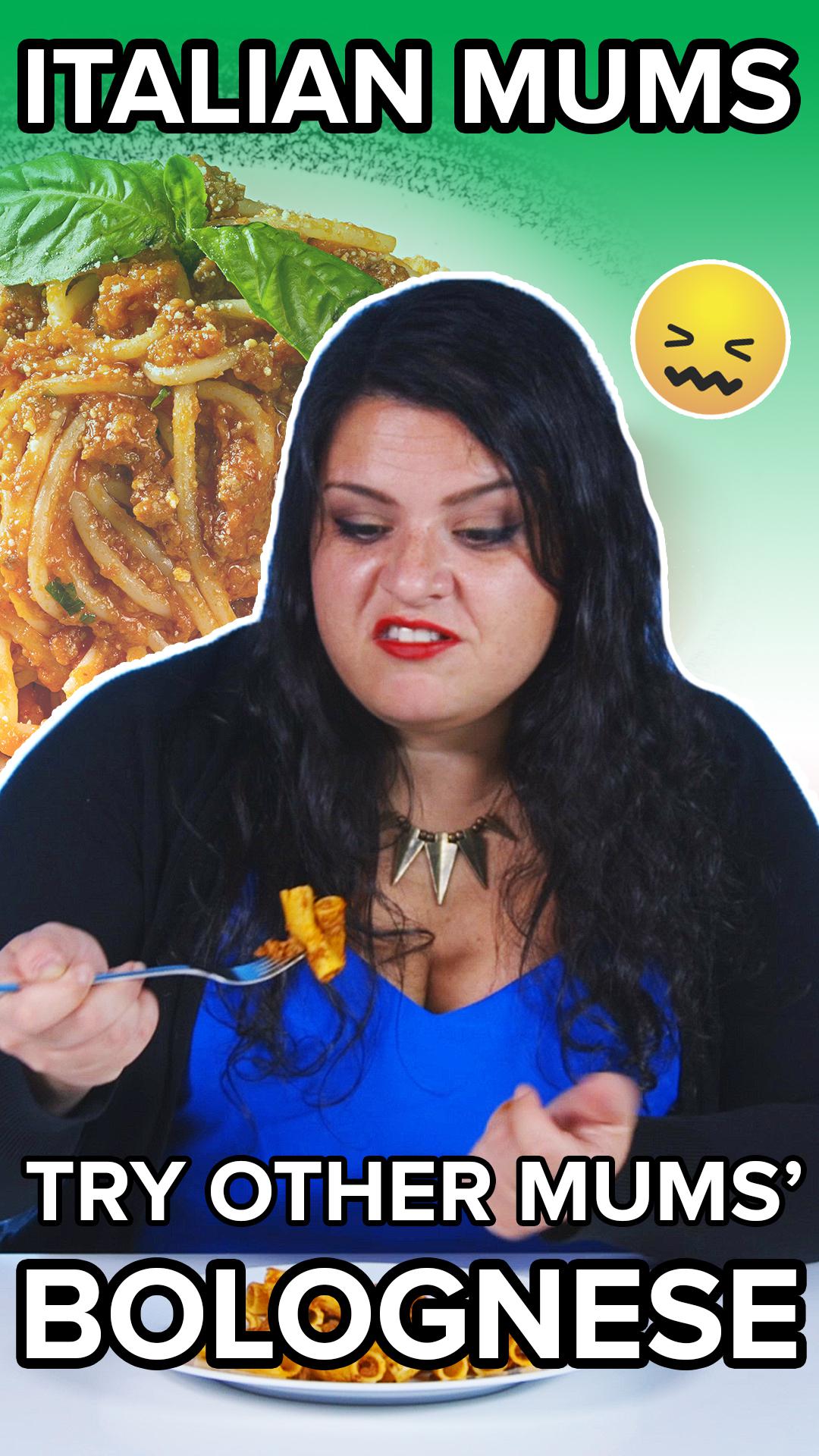 Italian Mums Try Other Mums' Bolognese