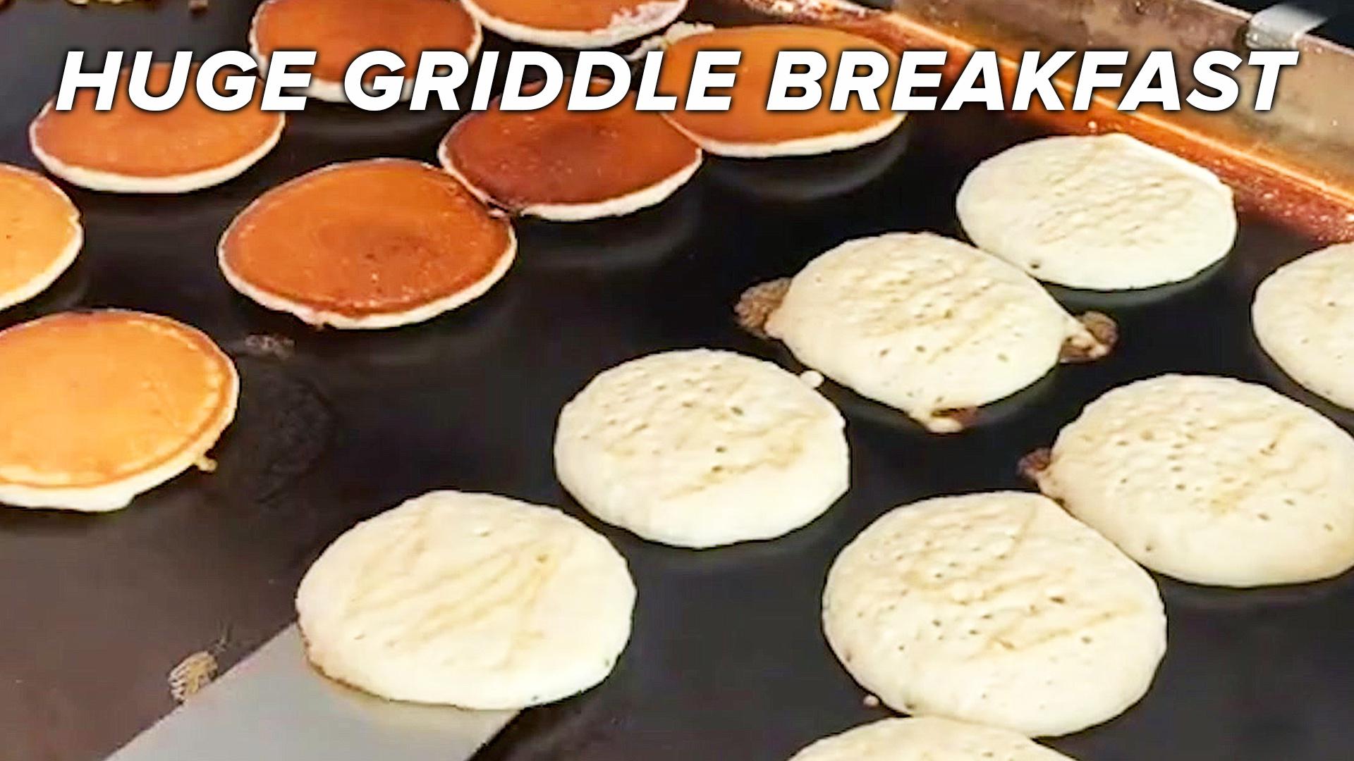 Watching This Huge Breakfast Being Cooked Is Oddly Comforting