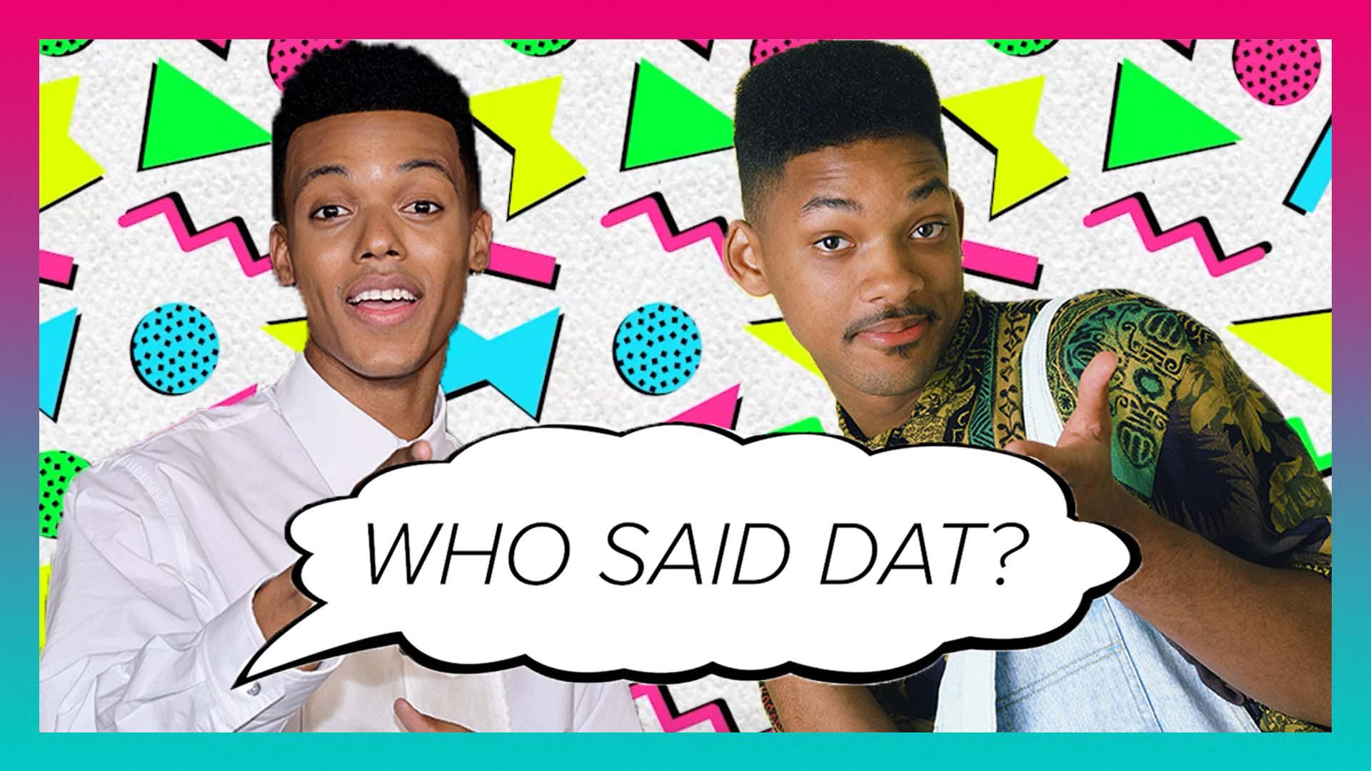 The Cast Of "Bel Air" Play Who Said Dat?