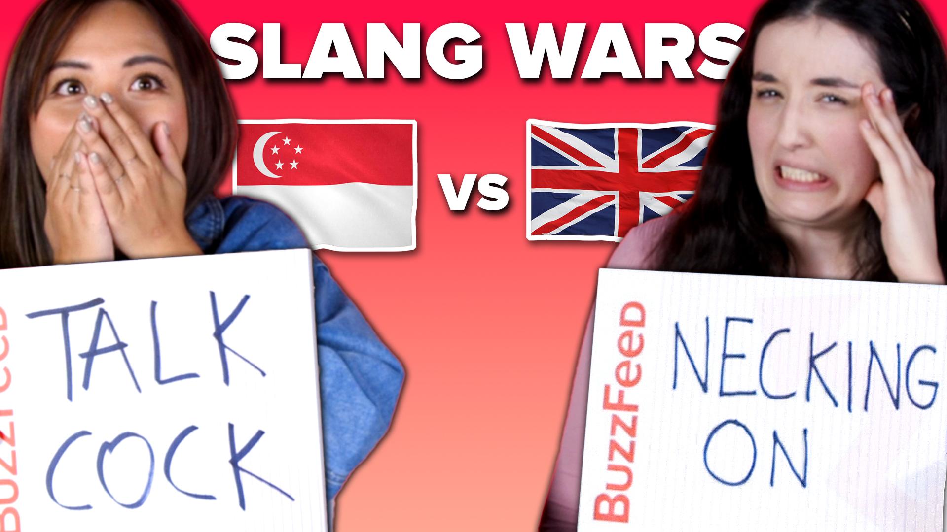 Brits and Singaporeans Guess Each Others Slang