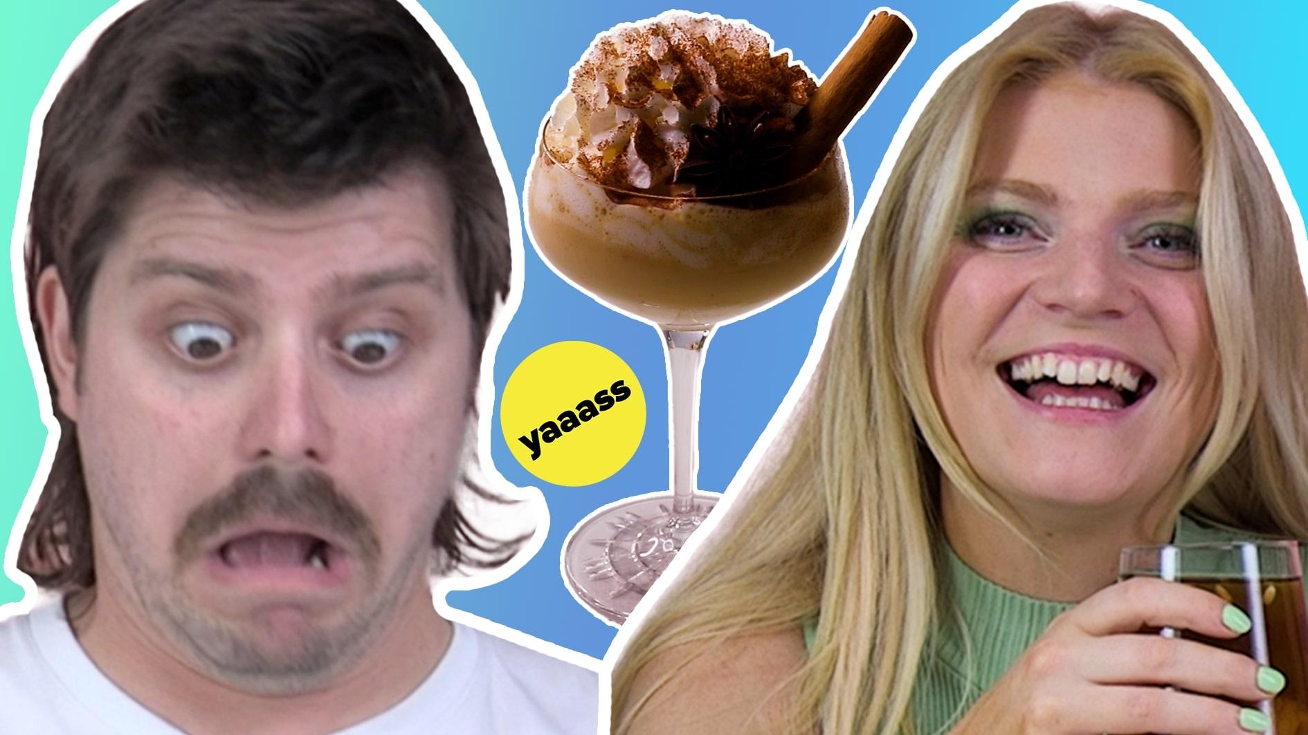 Aussies Try Holiday Drinks From Around The World