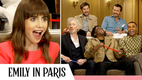 The Cast Of "Emily In Paris" Plays Who's Who