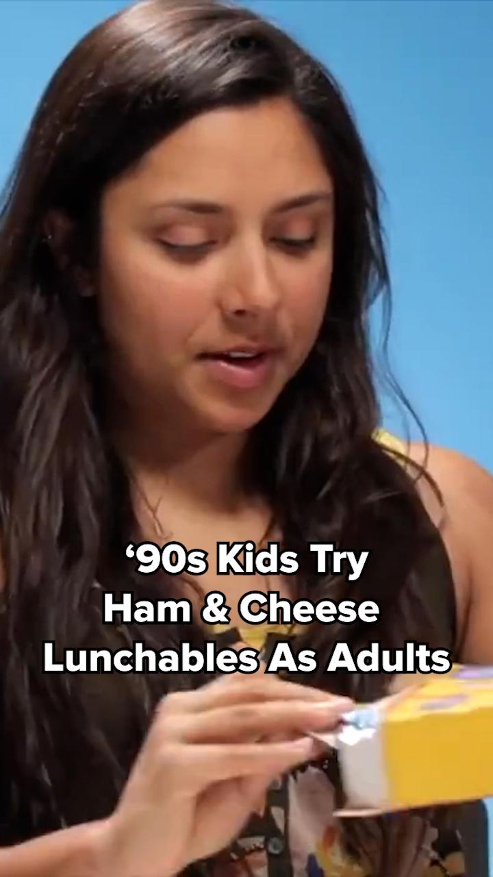 '90s Kids Try Lunchables As Adults