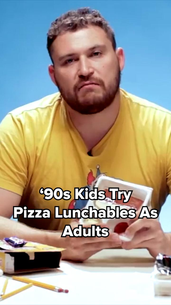'90s Kids Try Lunchables As Adults