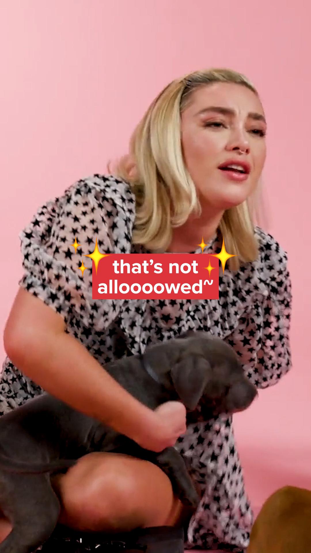 Florence Pugh: The Puppy Interview | Dog Mom