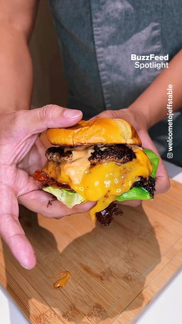 the perfect homemade burger