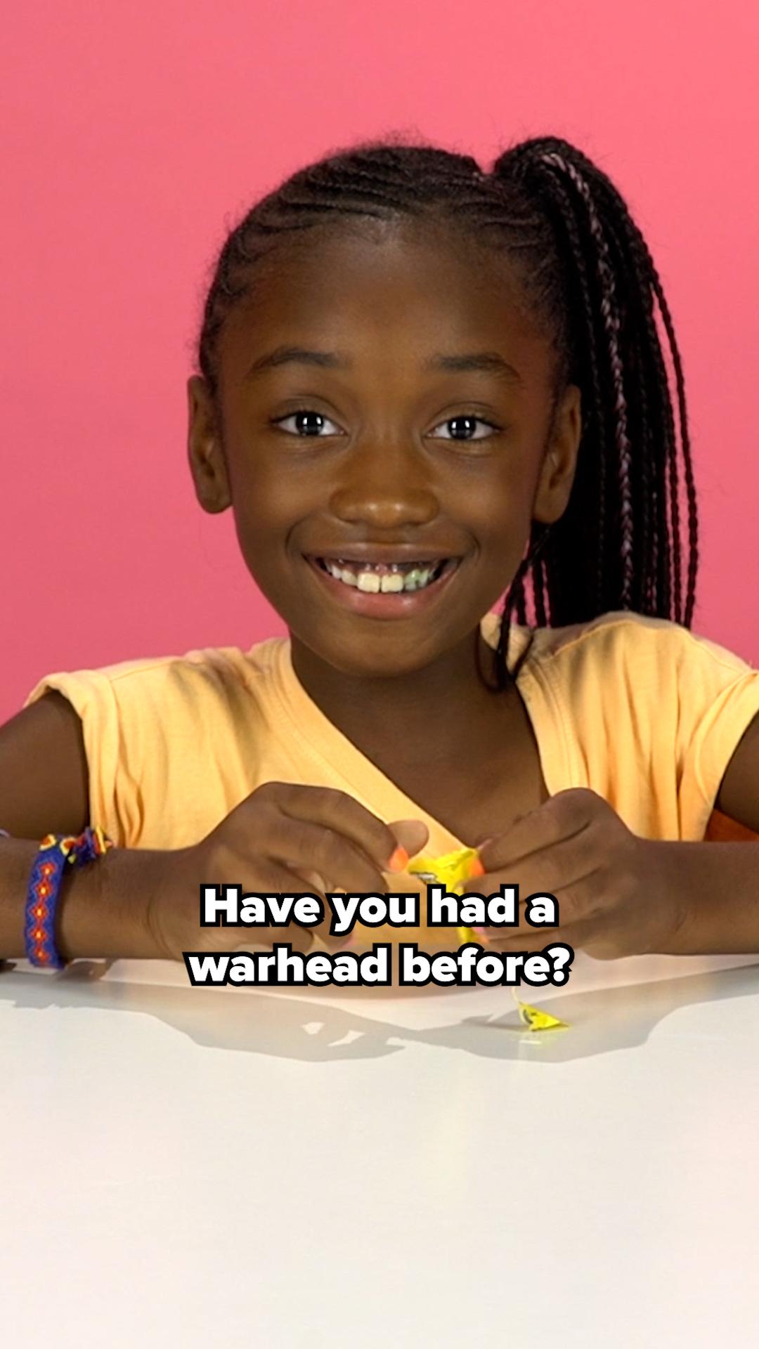 Kids Try Warheads For The First Time