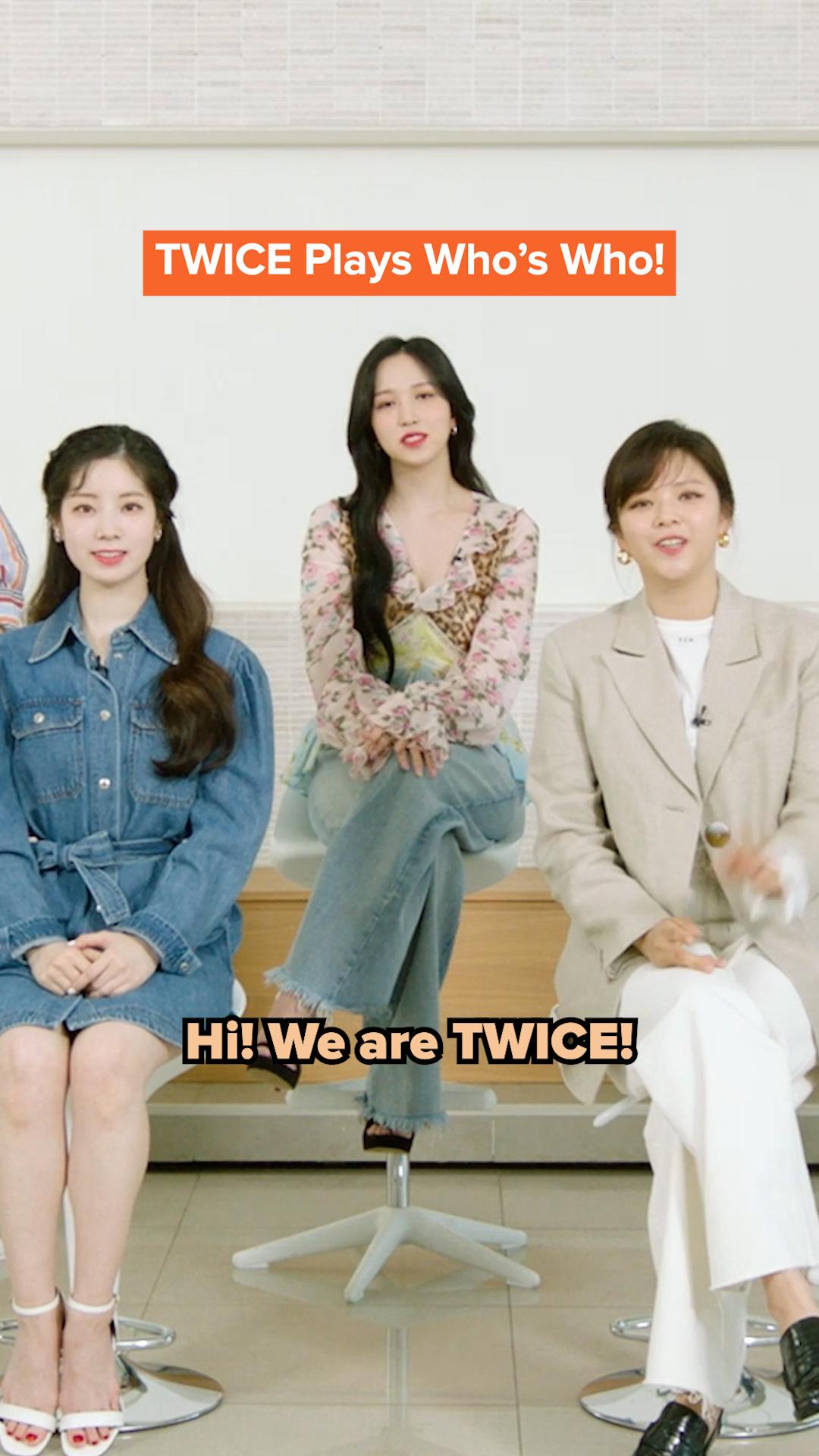 TWICE Plays Who's Who | Jeongyeon Forgets Choreo