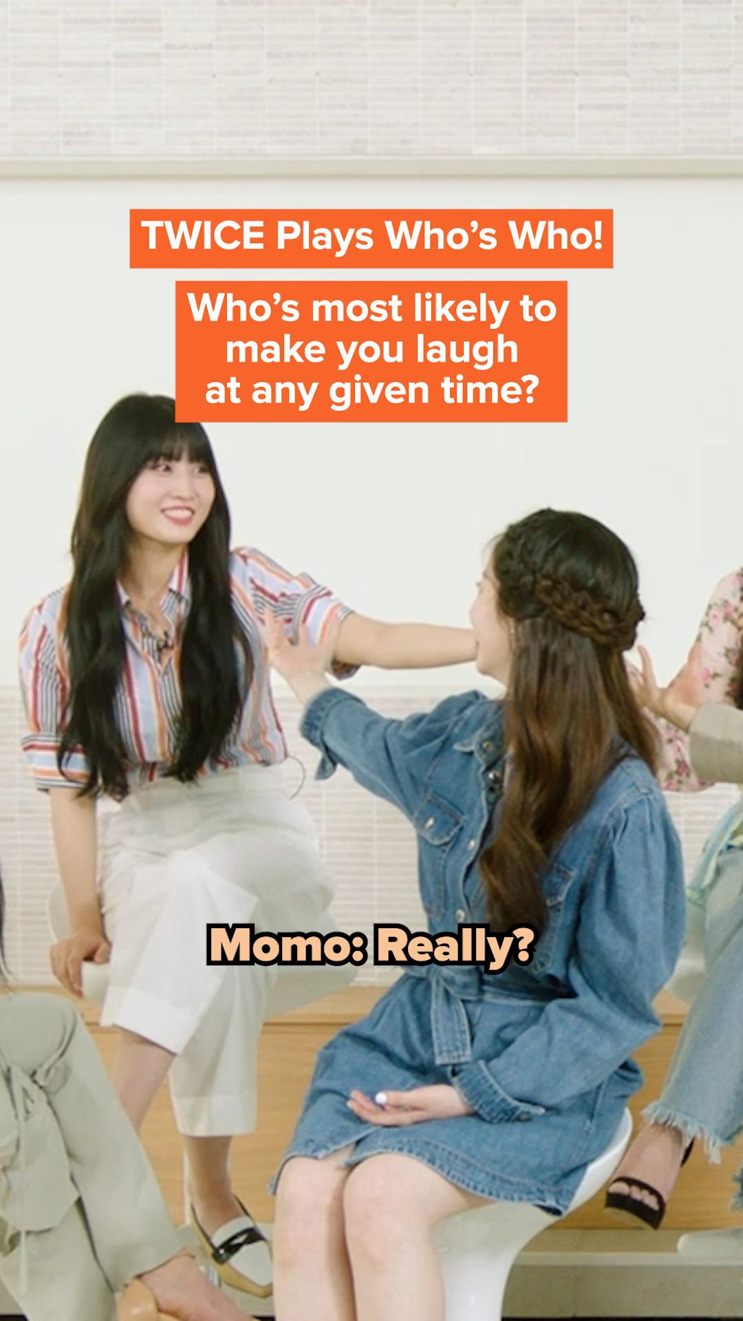 TWICE Plays Who's Who | Tzuyu Funny Moment