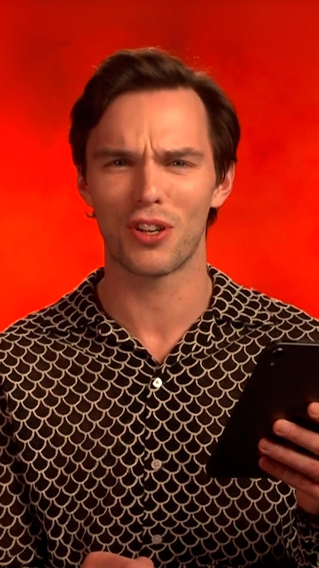 Nicholas Hoult Reads Thirst Tweets | Lesbian