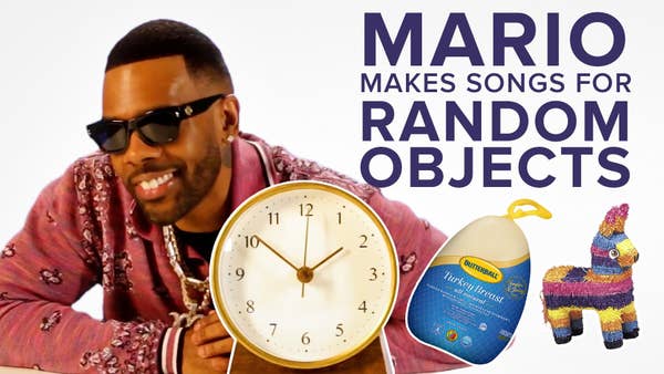 Mario Makes Jingles For Random Objects