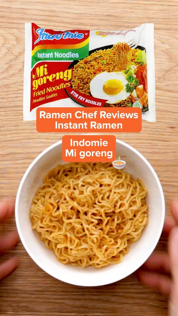 Ramen Chef Reviews Instant Ramen | Indomie Mi goreng
