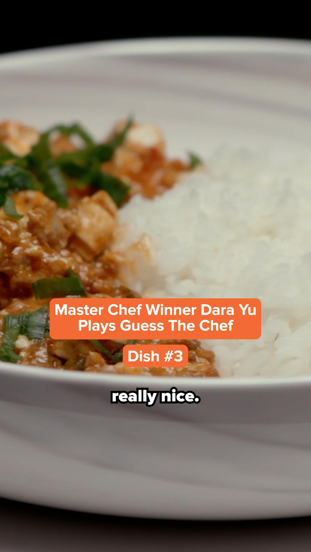 Winner of Master Chef Dara Yu Plays Guess The Chef | Dish #3