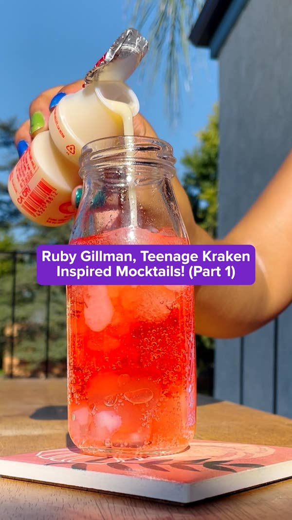 Ruby Gillman, Teenage Kraken Inspired Mocktails (Part 1)
