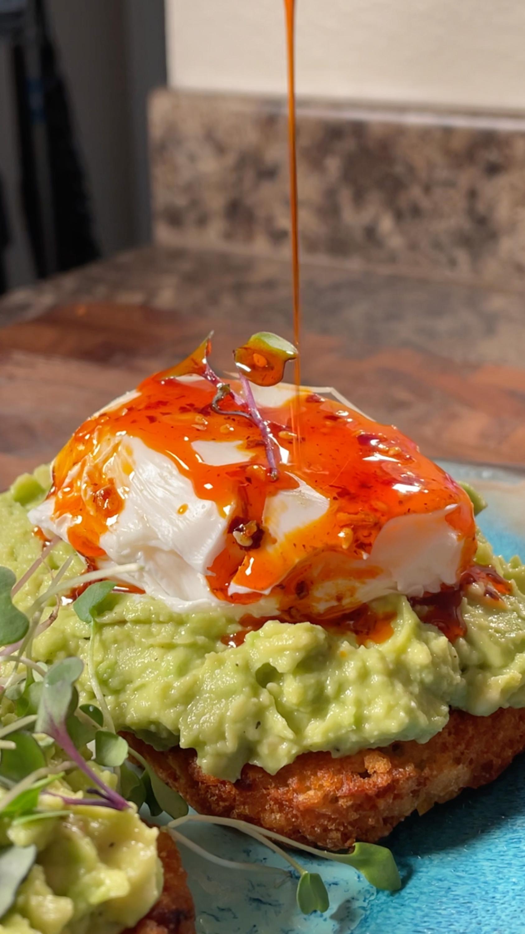 Avocado Hash Brown Toast Recipe - Tasty