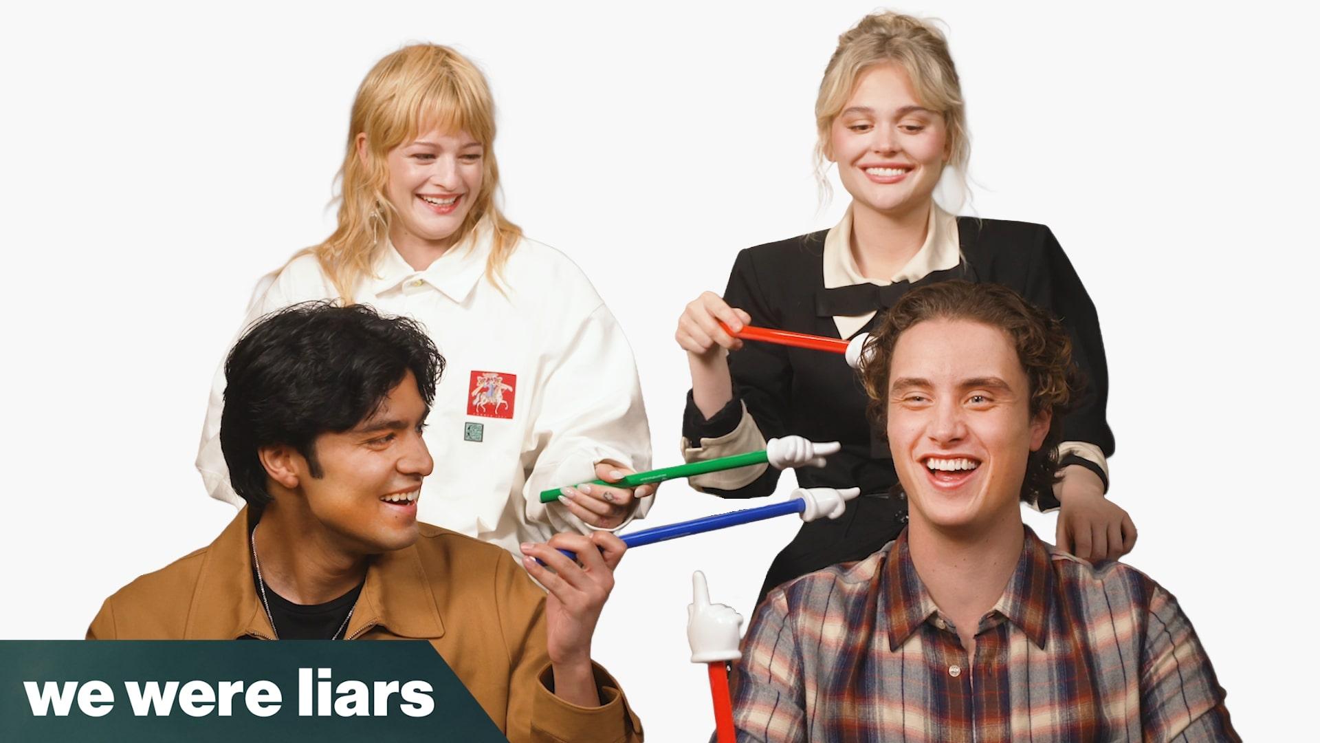 "We Were Liars" Cast Play Who's Who