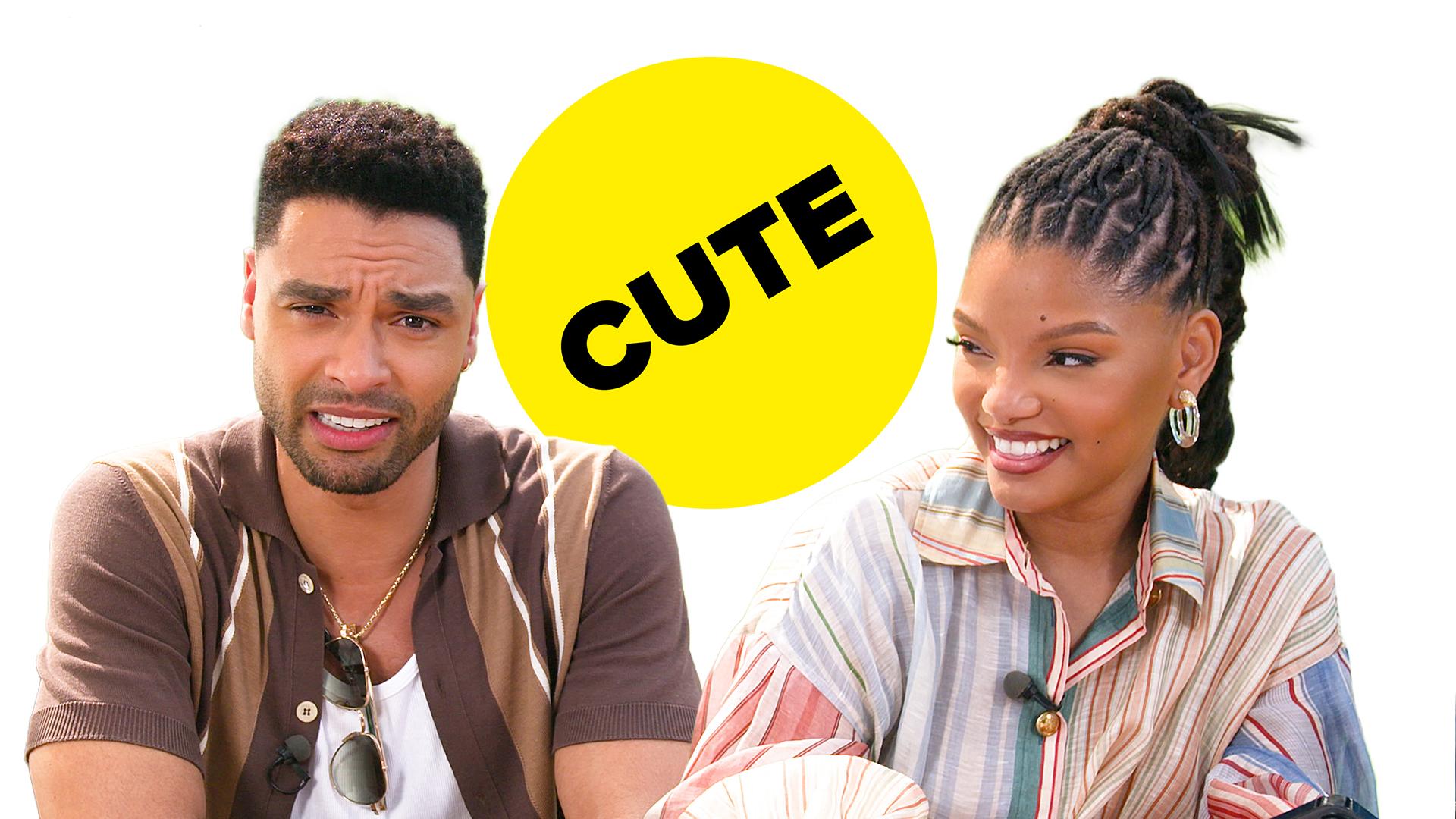 Halle Bailey and Regé-Jean Page Take The Co-Star Test