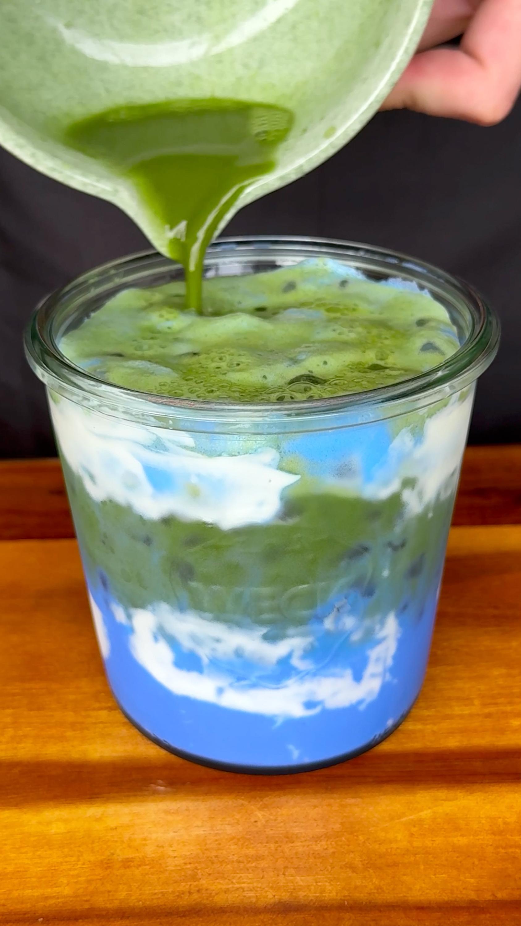 Earth Day Matcha Latte | Tasty