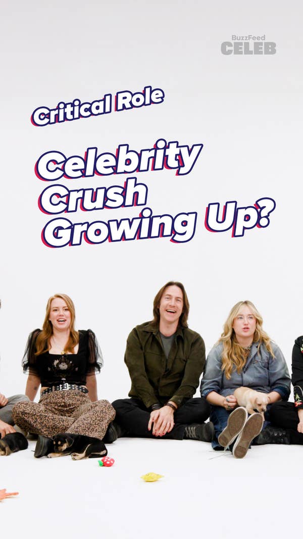 "Critical Role" Cast: The Puppy Interview | Celebrity Crush