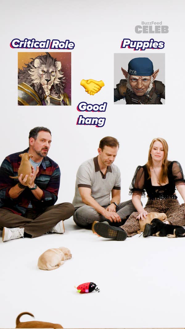 "Critical Role" Cast: The Puppy Interview | Character Hangout