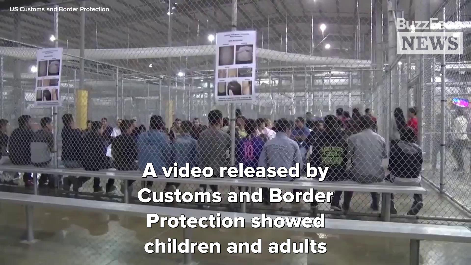 A Government Video Shows Children Being Held In Cages At The Border