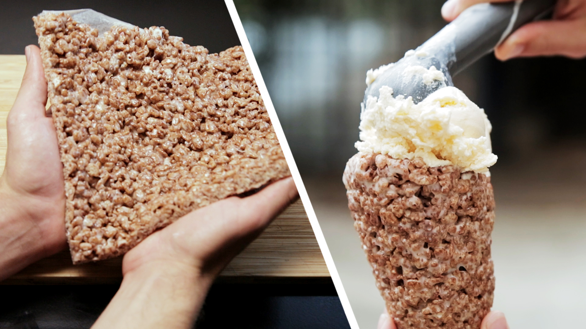 Cocoa Krispies Ice Cream Cone. Enough Said.